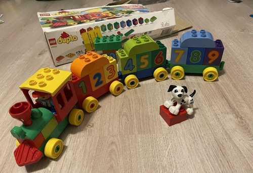 Lego duplo домик, железная дорога
