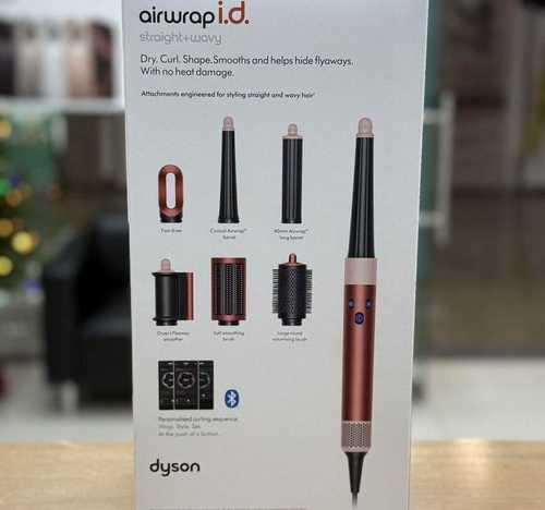 Стайлер Dyson Long i.d Strawberry Bronze/Blush Pin