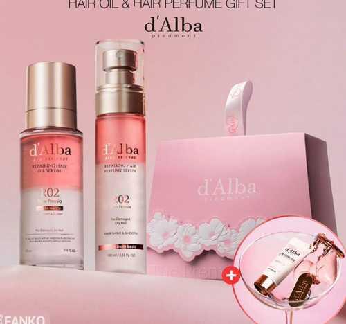 D'Alba Repairing Hair serum