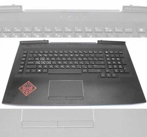 Клавиатура к HP Omen 17-AN Series, p/n: NSK-XH1BQ