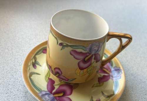 Чашка с блюдцем чайная пара