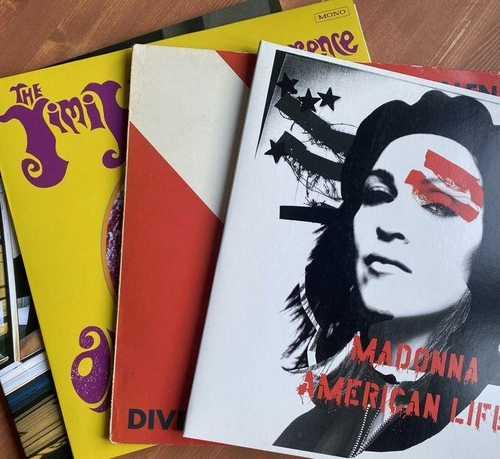 Виниловые пластинки Madonna, Eric Clapton