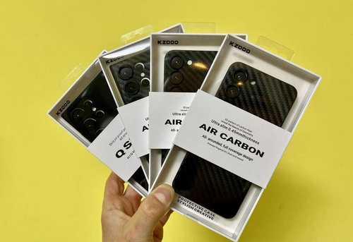 Чехол k-doo Air Carbon Samsung S23 Ultra/ S23/S23+