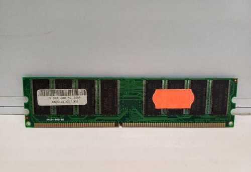 Оперативная память DDR1 Samsung PC3200 1Gb K4H510