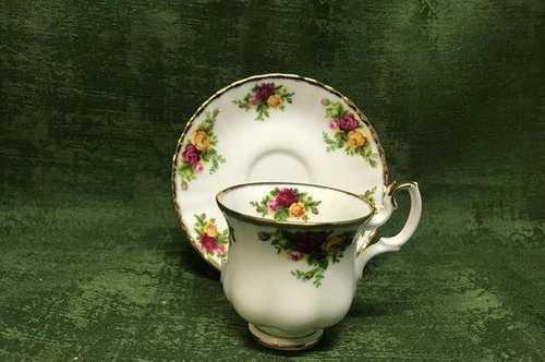 Кофейная пара Royal Albert Old Country Rose