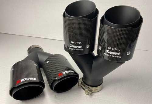 Akrapovic насадки на глушитель BMW F10\G30