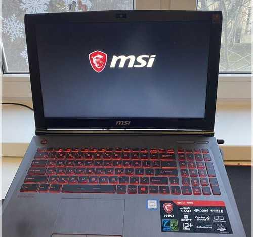 Игровой ноутбук msi