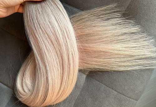 Волосы для наращивания люкс блонд