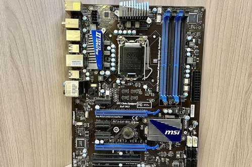 Материнская плата 1155 MSI P67A-G45-B3