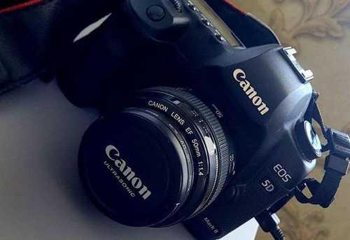 Зеркальный фотоаппарат canon 5D mark II