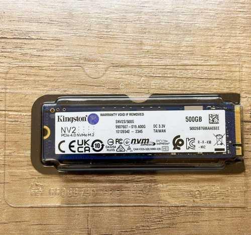 SSD nvme M2 Kingston 500GB