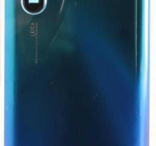 Задняя крышка для Huawei P30 Pro Голубая (Со стекл