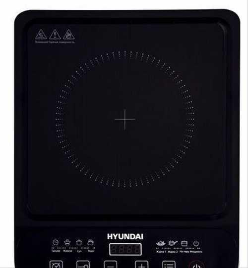 Плита Индукционная Hyundai HYC-0106 черный стеклок