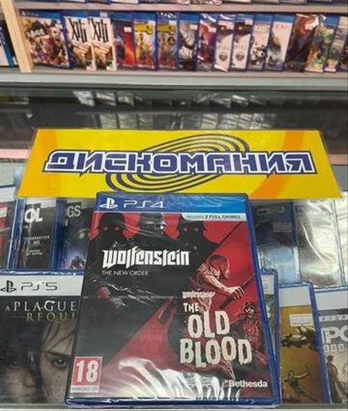 Wolfenstein Double Pack: The New Order (PS4)