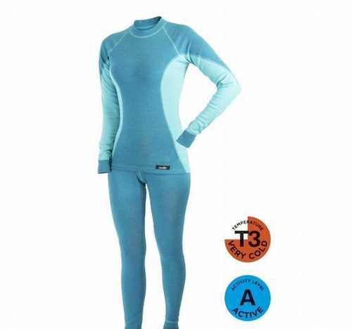 Термобелье "norfin" XS-XXL lady base aquamarine