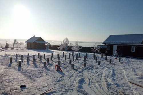 Надежный фундамент из ж/б сваи