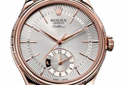 Rolex Cellini Dual Time Everose Gold 50525 NEW