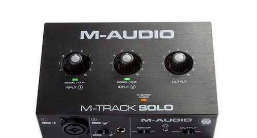 M-Audio M-Track Solo Аудиоинтерфейс