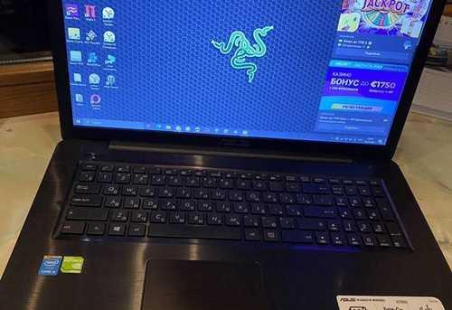 Игровой ноутбук Asus x756u 17 дюймов
