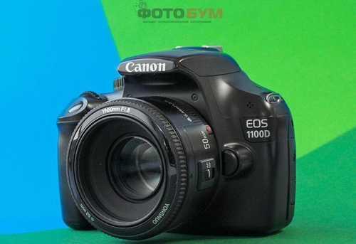 Фотоаппарат Canon 1100d kit Yongnuo 50mm f1.8