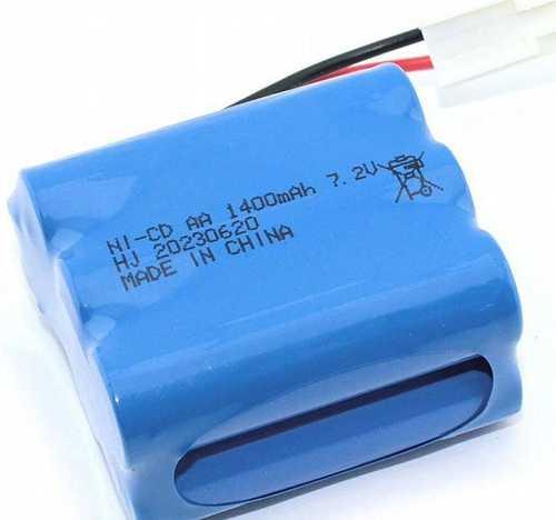 Аккумулятор Ni-Cd 7.2V 1400 mAh AA Row EL-2P