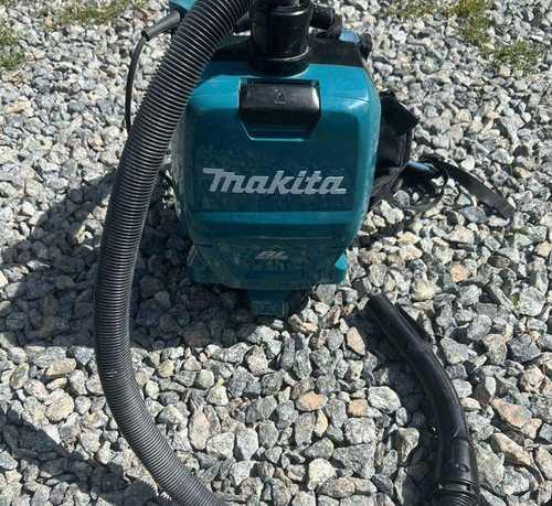 Аккумуляторный пылесос-ранец Makita DVC260