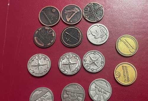 Монеты 14 Пятерочка (только одним лотом)