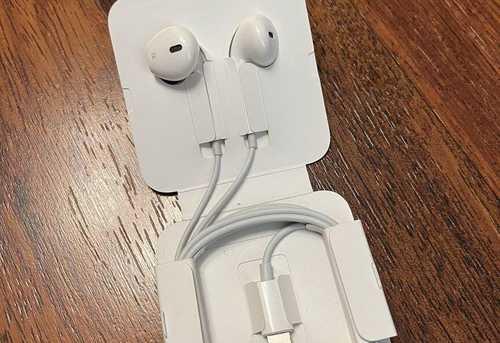 Наушники apple earpods lightning