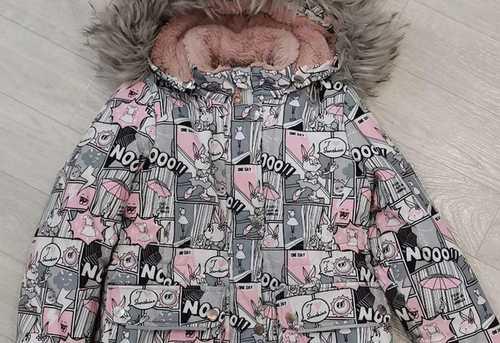 Куртка детская зимняя для девочки 110