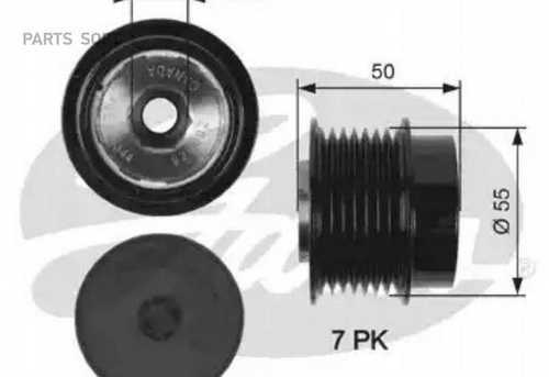 Gates OAP7017 Шкив генератора 7789-10075