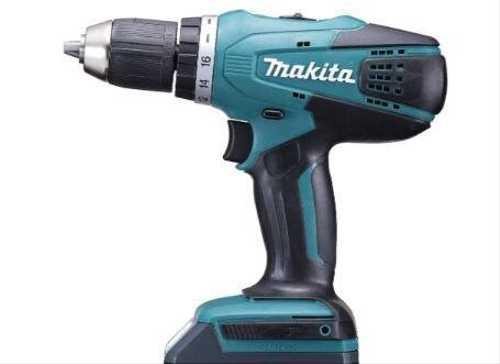 Аккумуляторная дрель-шуруповерт Makita DF457DWE