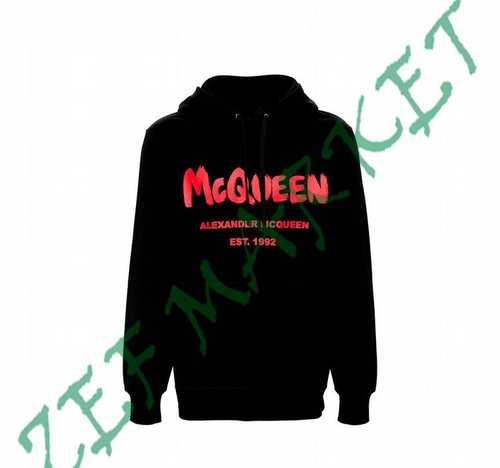 Худи Alexander Mcqueen black