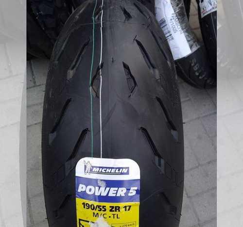 Новая Michelin 190-55-17 2021г Power 5