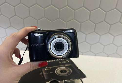 Nikon Coolpix L23 фотоаппарат мыльница