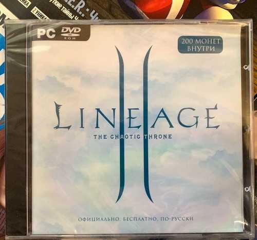 Lineage 2 Chaotic Throne PC sealed, новый диск II