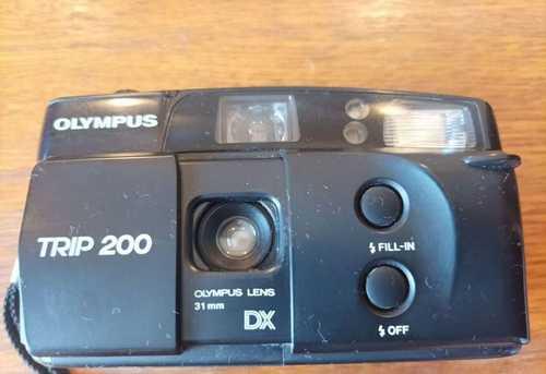 Пленочный фотоаппарат olympus trip 200