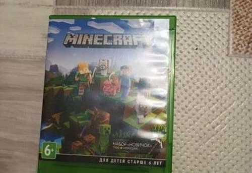 Диск на Xbox one s/x Minecraft