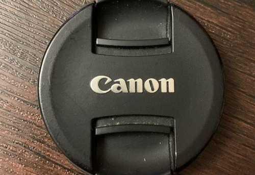 Крышка для объектива canon