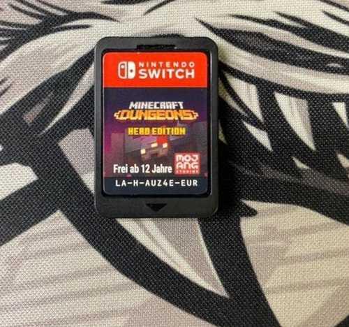 Игра mincraft dungeons на nintendo switch