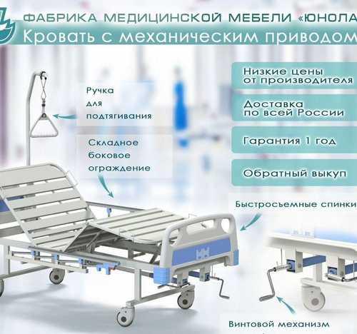 Медицинская кровать для лежачих больных