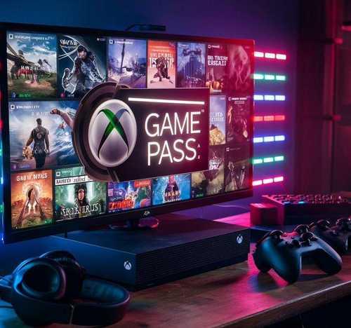 Подписка Xbox Game Pass Ultimate на 4 месяца