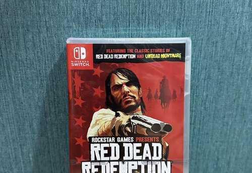 Игра Nintendo Switch Red dead redemption. Новый