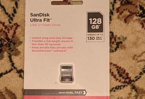 USB флешка SanDisk Ultra Fit 128 Gb sdcz430