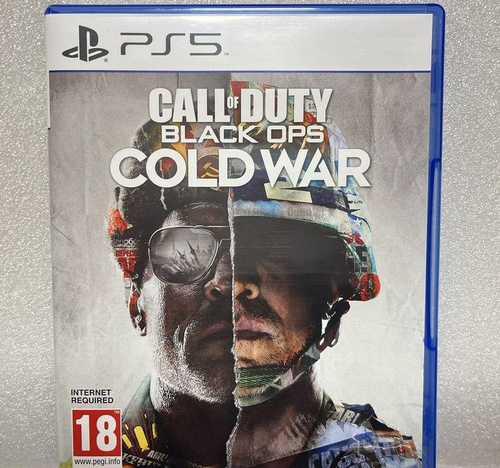 Call of duty black ops cold war ps5 диск