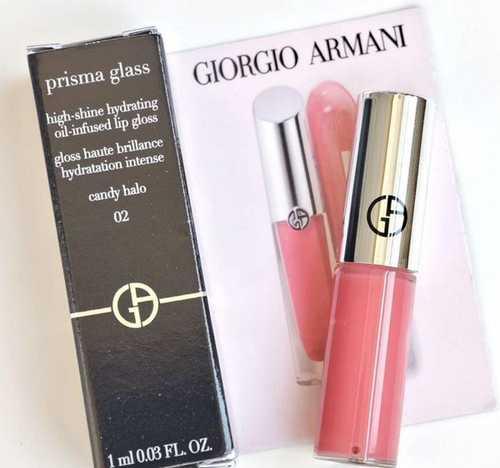 Giorgio Armani prisma glass,блеск для губ