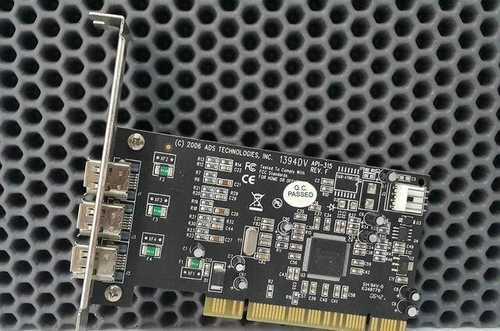 Контроллер PCI to 2xFireWire (1394) port ext