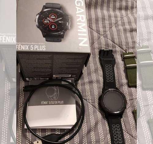 Продам часы Garmin fenix 5 plus sapphire