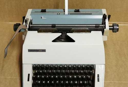 Печатная пишущая машинка robotron-20 механическая