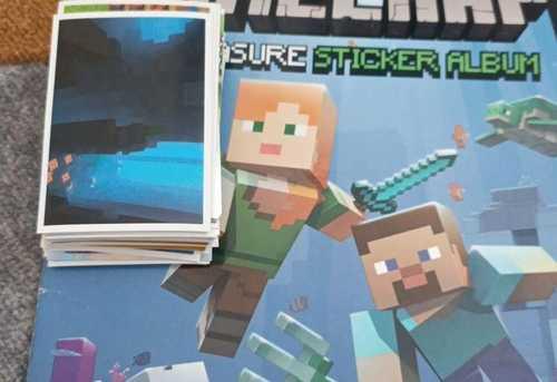 Обмен и продажа наклеек panini Minecraft