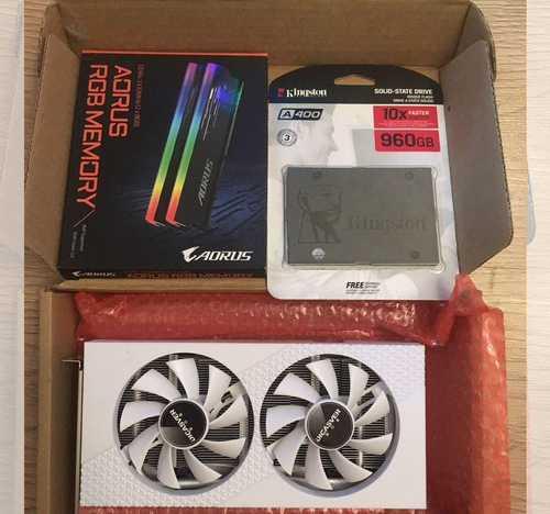 Rx 580 8gb   Aorus DDR4 16gb   Kingston 960gb